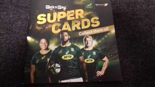 Trading Cards - Pick n Pay Rugby Cards Complete Album was sold for R200 ...